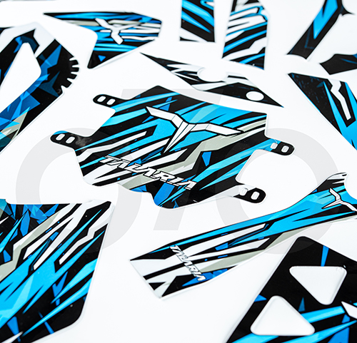 Talaria Sting - Freaky Blue Decals | 070.ro