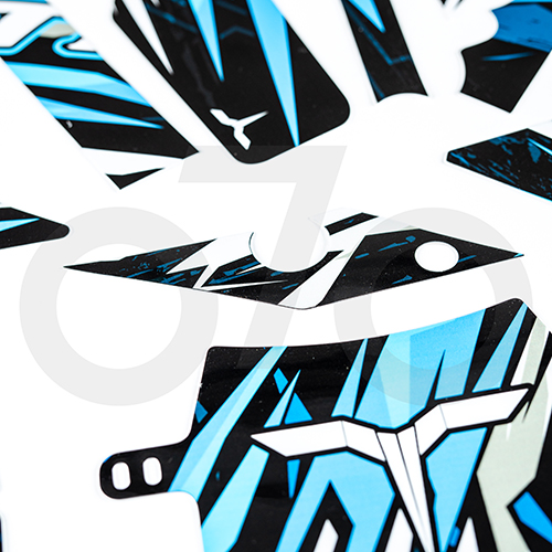 Talaria Sting - Freaky Blue Decals | 070.ro