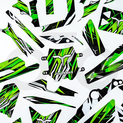 Talaria Sting - Freaky Green Decals - 070.ro